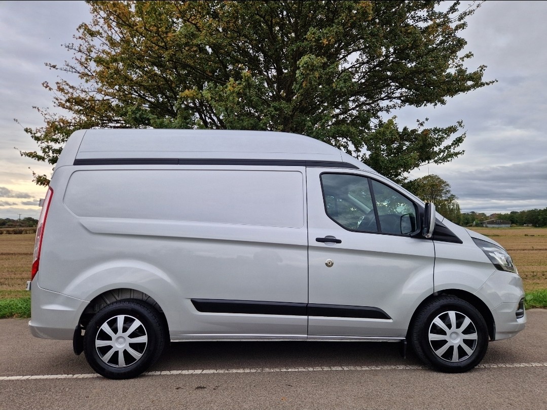 SOLD - Used FORD TRANSIT CUSTOM 2021 Silver in East Cowick, Yorkshire ...